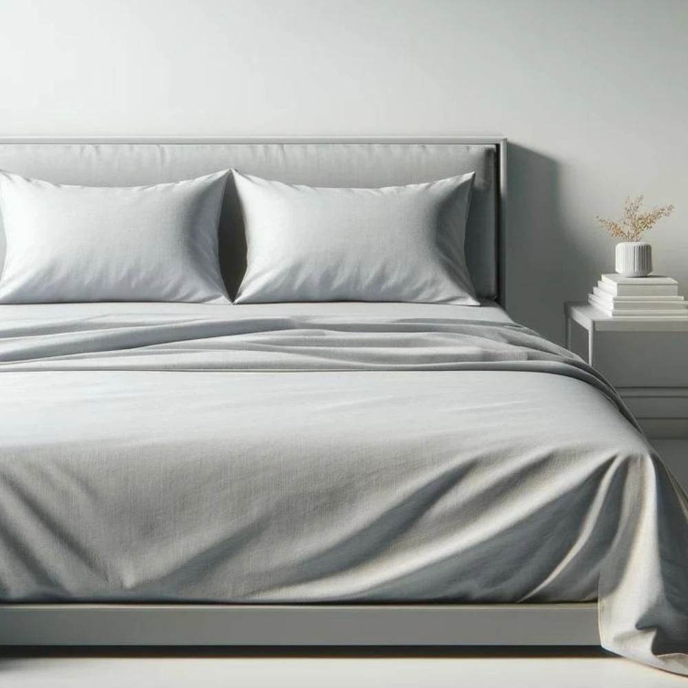 Draps Sur Mesure King Size Flanelle en Coton Purocotone.fr